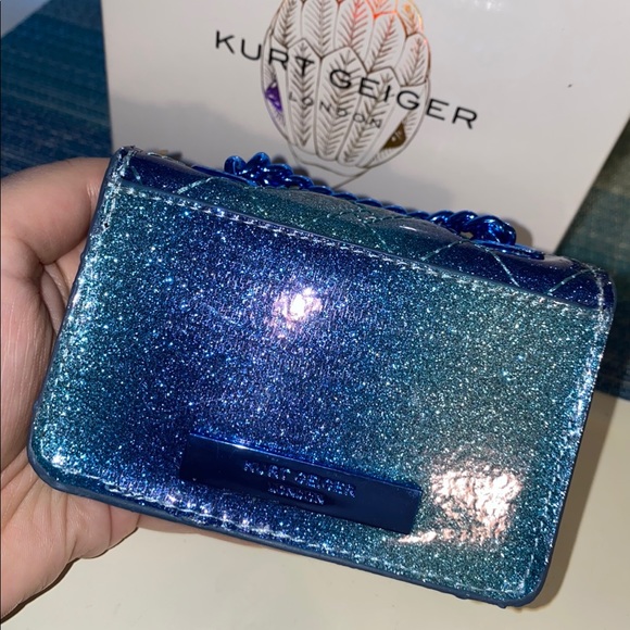 Kurt Geiger | Bags | Kurt Geiger London Micro Kensington Blue Ombr ...
